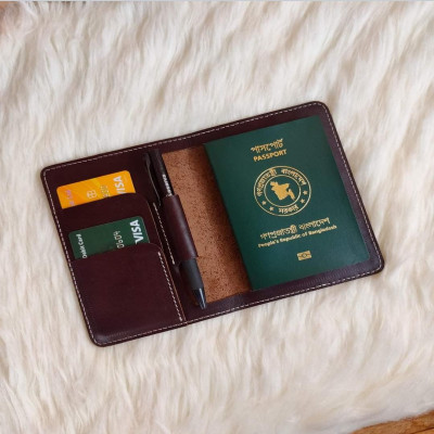 Reza Shop BD - premium quality Passport Cover -- Green maf-R-1007
